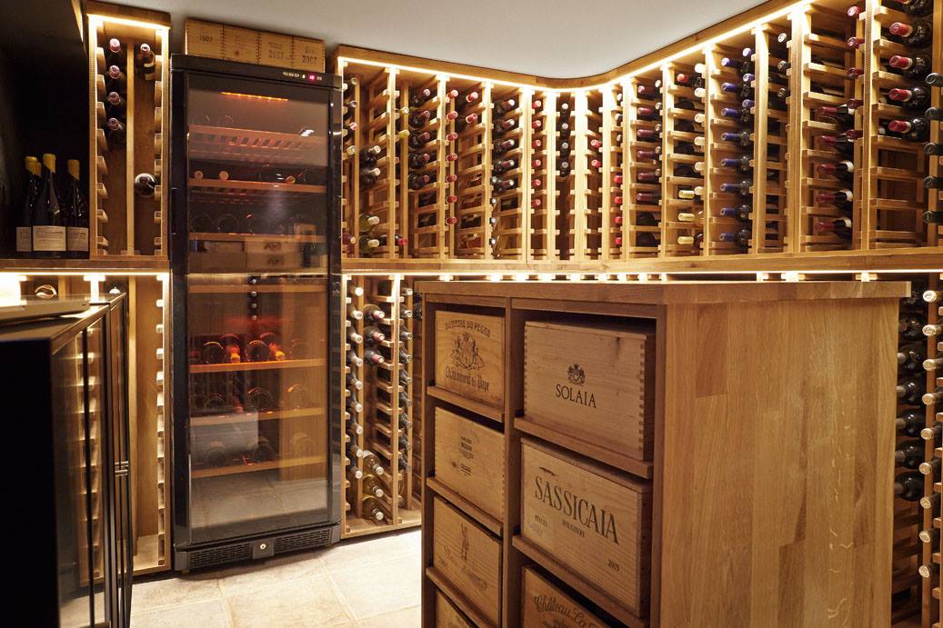 Ready-made Cellar Design Installations - Wines Cellar